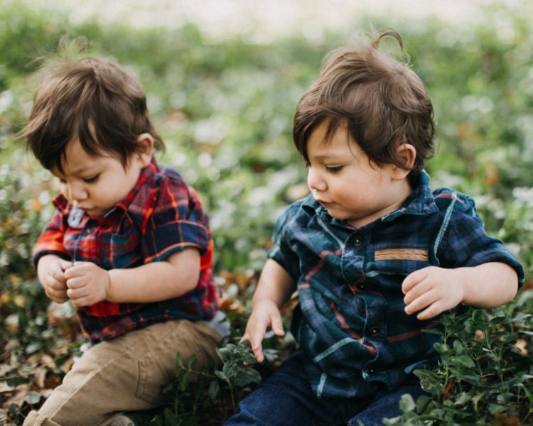 Allison, Emil, and Joaquin - Dallas Family Portraits in Prather Park